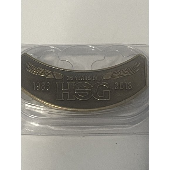 Other | 218 Hog Harley Davidson Owners Group Member Rocker Pin 35 Years ...